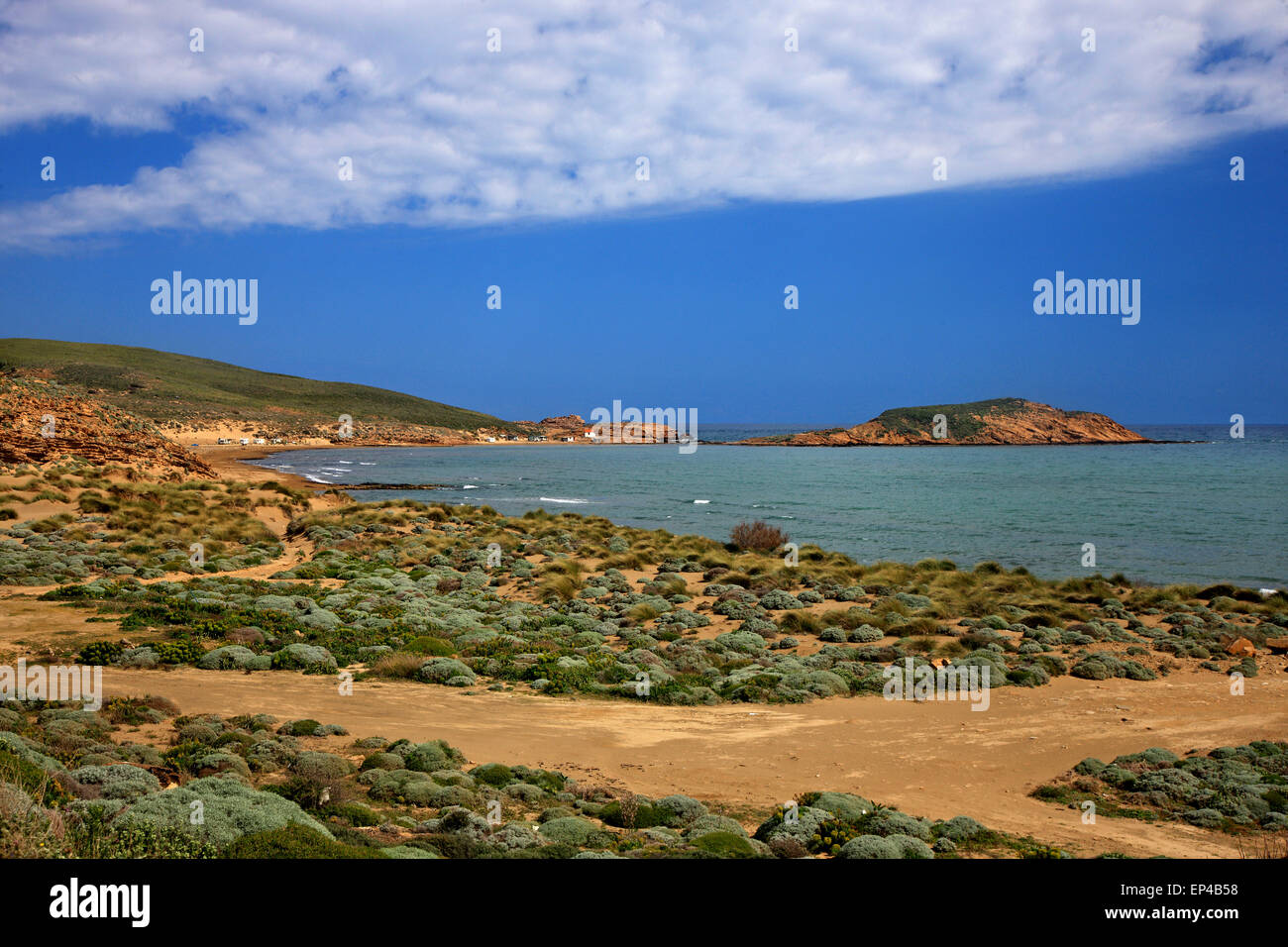 Gomati beach, close to Ammothines ("sand dunes"), Lemnos (Limnos ...