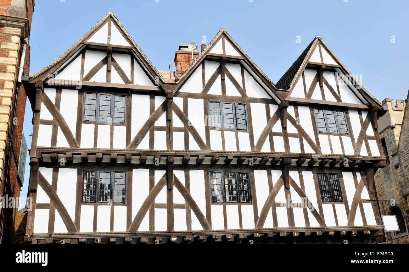 Traditional timber house in East Midlands, UK Stock Photo - Alamy
