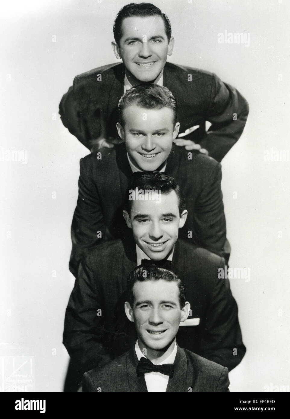 THE FOUR LADS Canadian vocal quartet about 1969 Stock Photo - Alamy