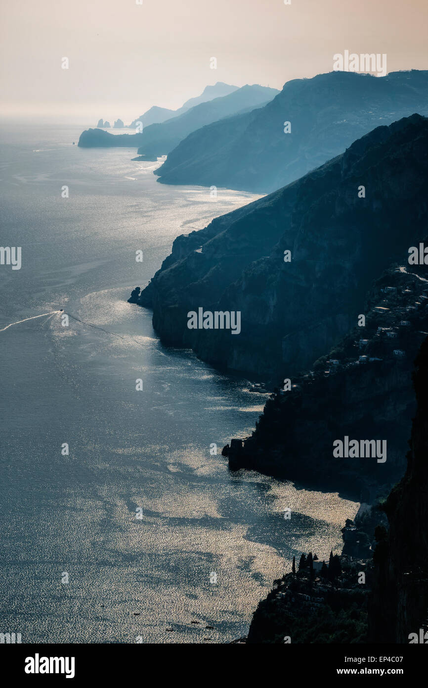 seascape with steep cliffs Stock Photo - Alamy