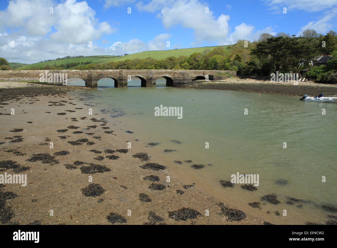 Newbridge Quay, Salcombe-Kingsbridge Estuary, South Hams, Devon ...