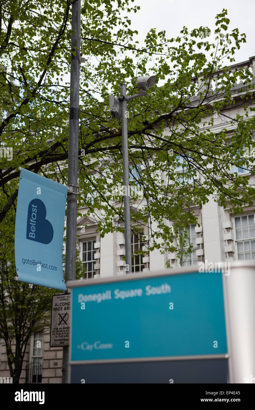 Belfast UK. 13th May 2015 one of the new 6 Automatic Number Plate ...