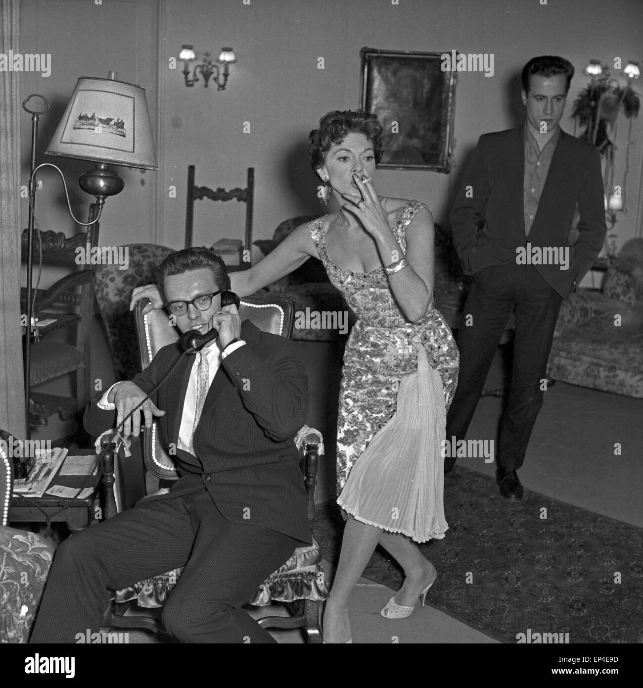 Deutsche Schauspielerin und Tänzerin Maria Litto und ihr Mann Heinz ...