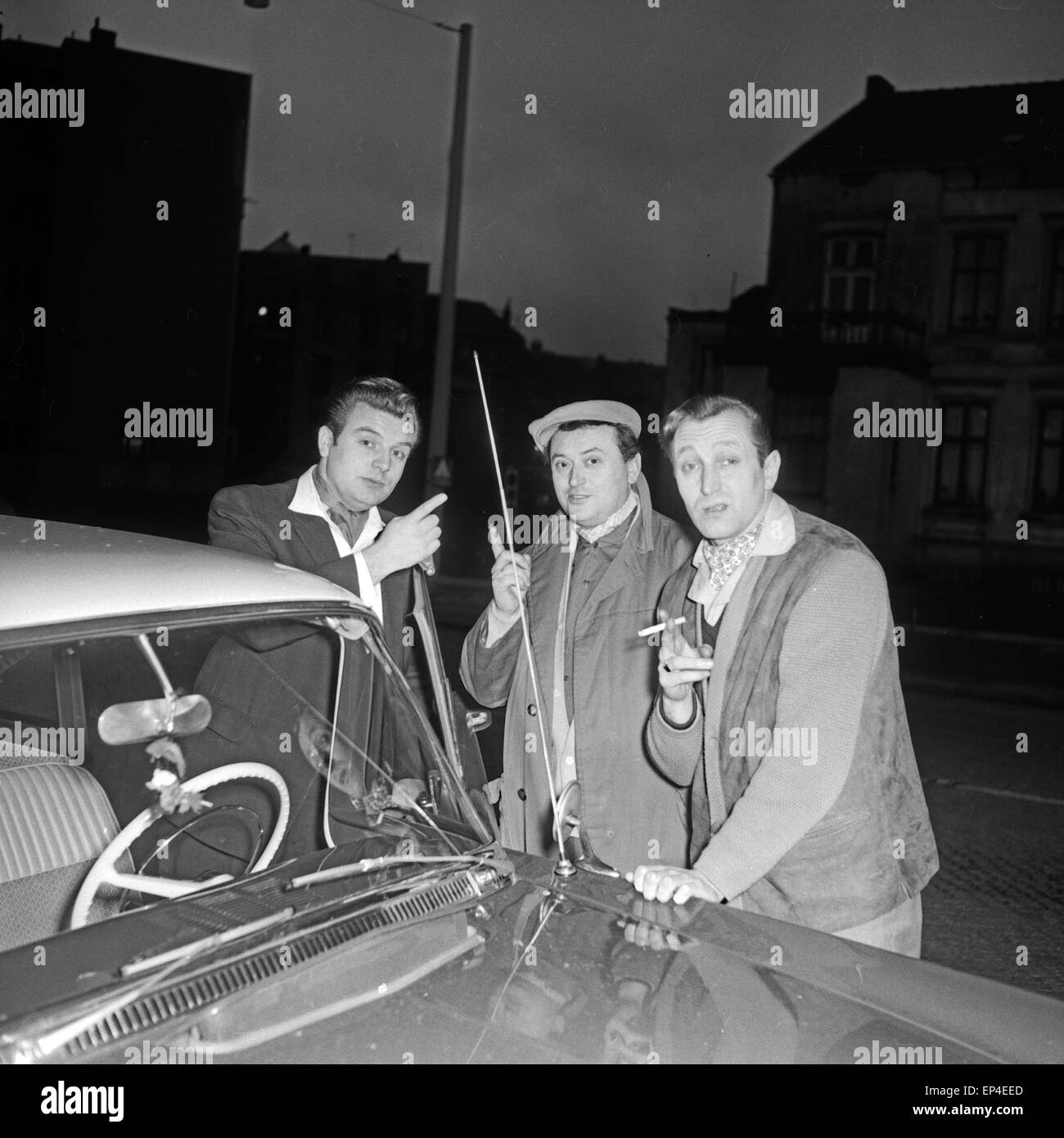 Deutsche Gesangsgruppe Roland Trio, bestehend aus Curth Stephan ...