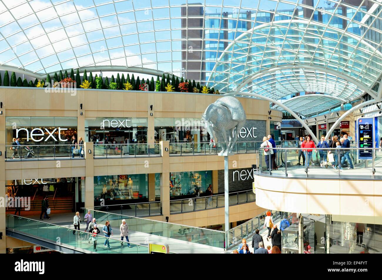 Leeds trinity shopping center hi-res stock photography and images - Alamy