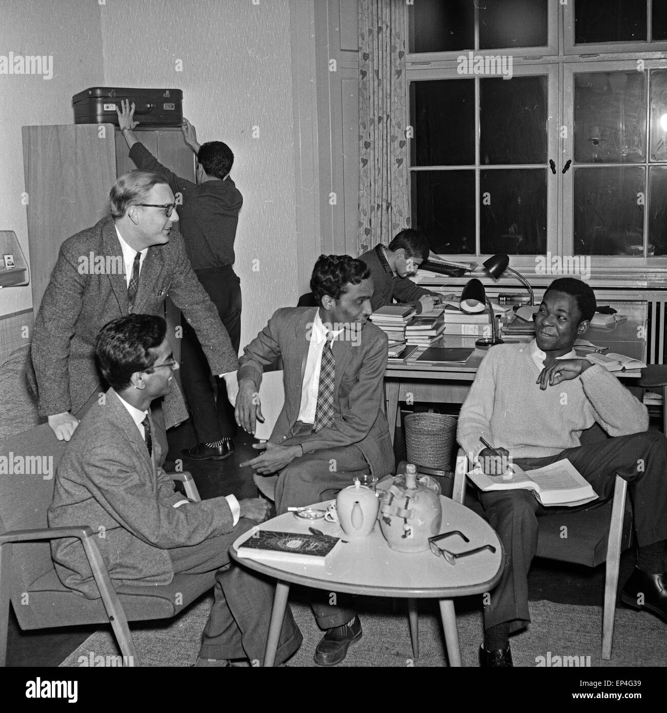 Student studenten ausbildung Black and White Stock Photos & Images - Alamy
