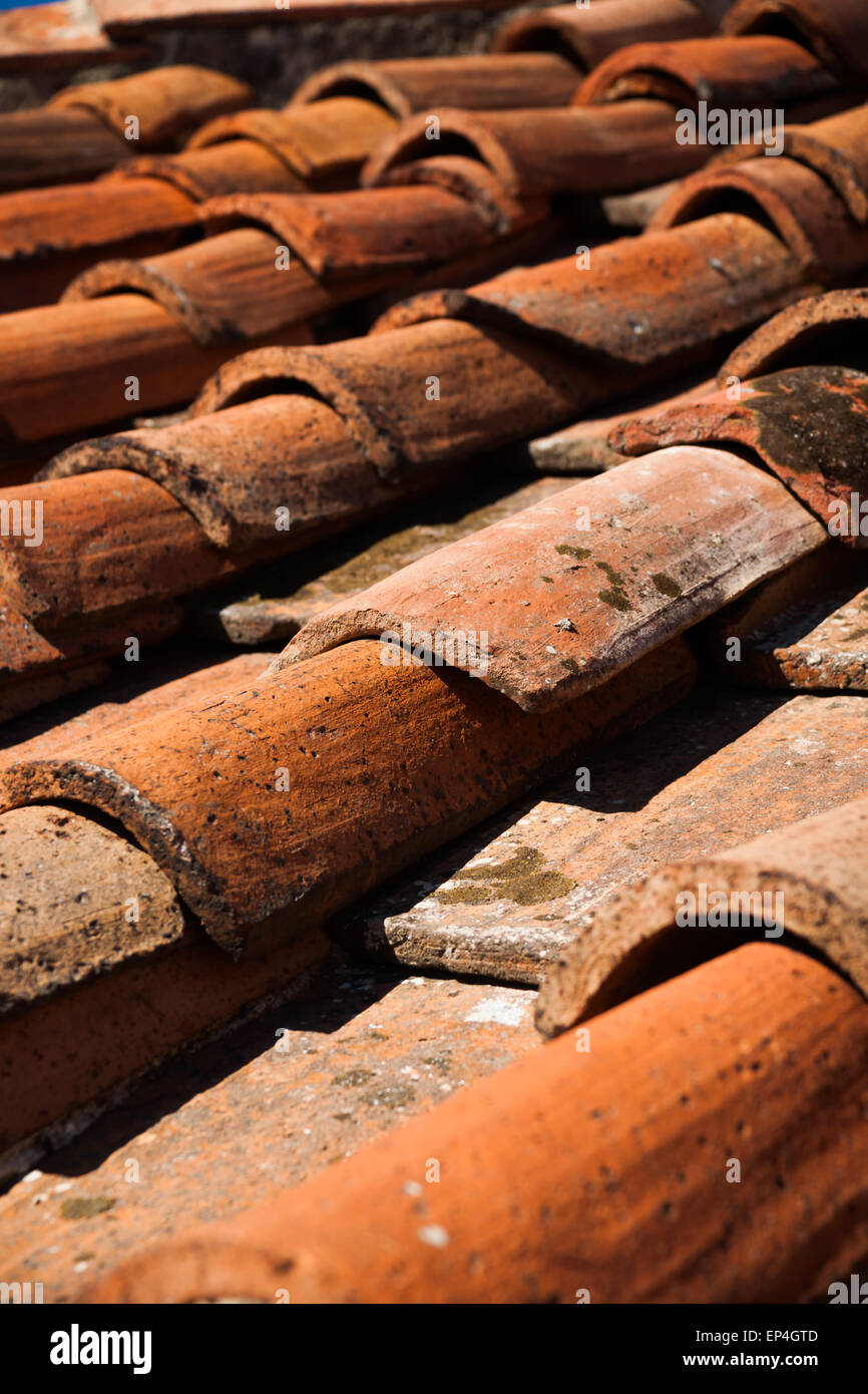 Tiled roof blur hi-res stock photography and images - Alamy