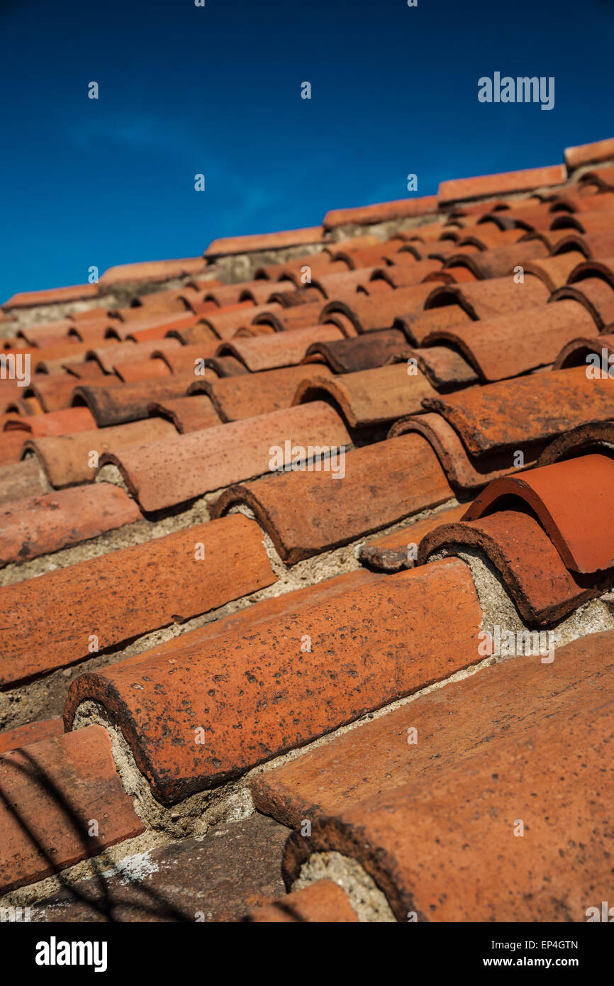 Tiled roof blur hi-res stock photography and images - Alamy