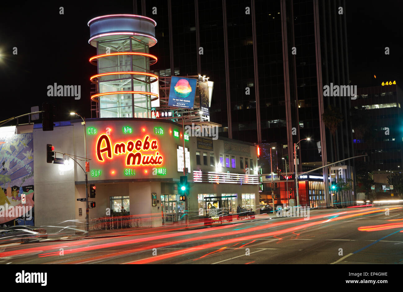 Hollywood Boulevard Night