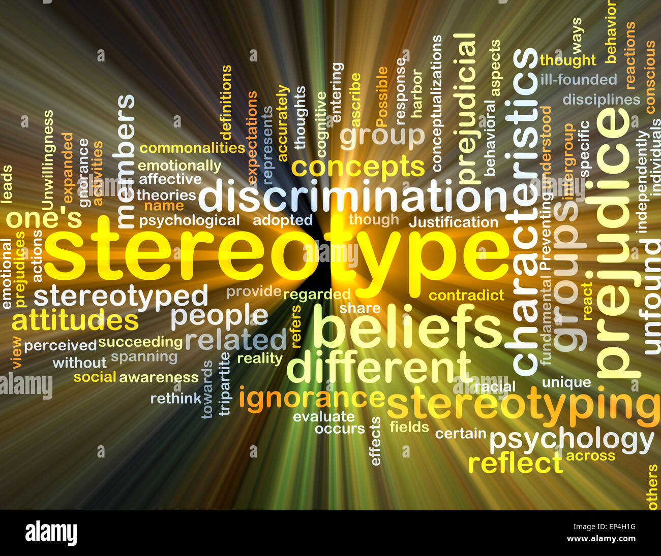 Stereotype stereotyped hi-res stock photography and images - Alamy