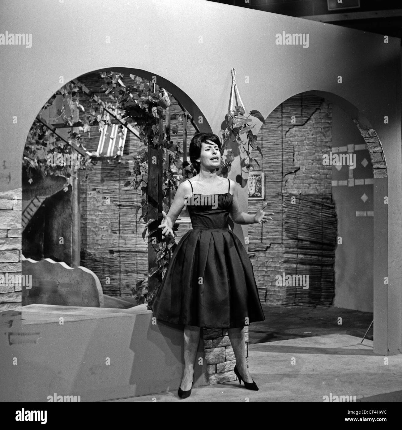 Sängerin Liane Riva bei der NDR Musiksendung "Bella Musica ...