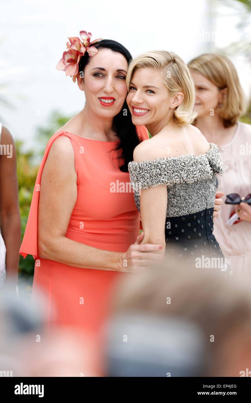 Cannes, France. 13th May, 2015. (L-R) Rossy de Palma, Sienna Rose ...