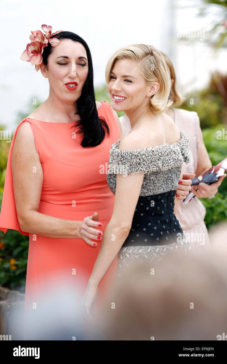 Cannes, France. 13th May, 2015. (L-R) Rossy de Palma, Sienna Rose ...