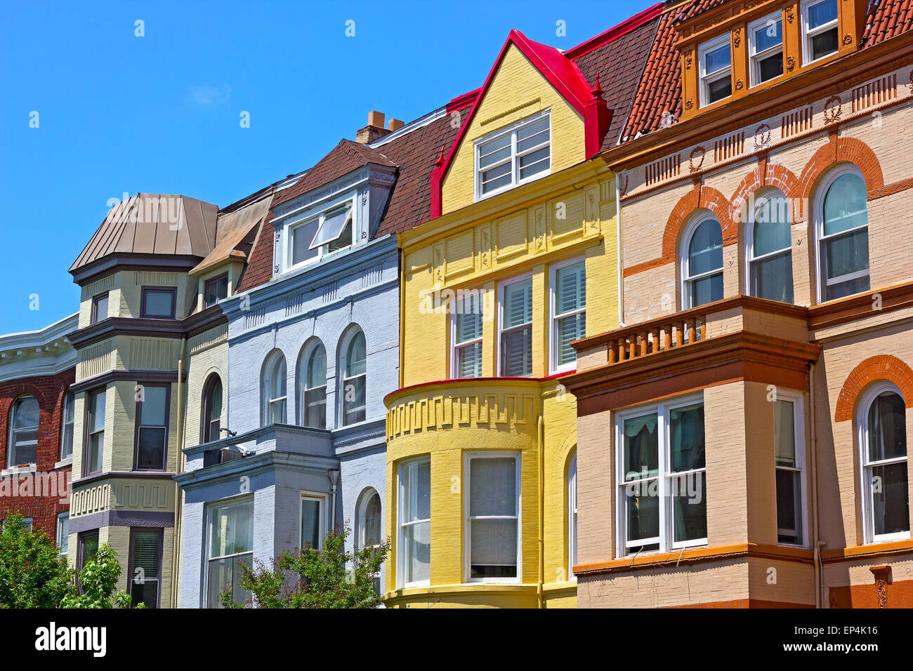 Row windows on washington hi-res stock photography and images - Alamy