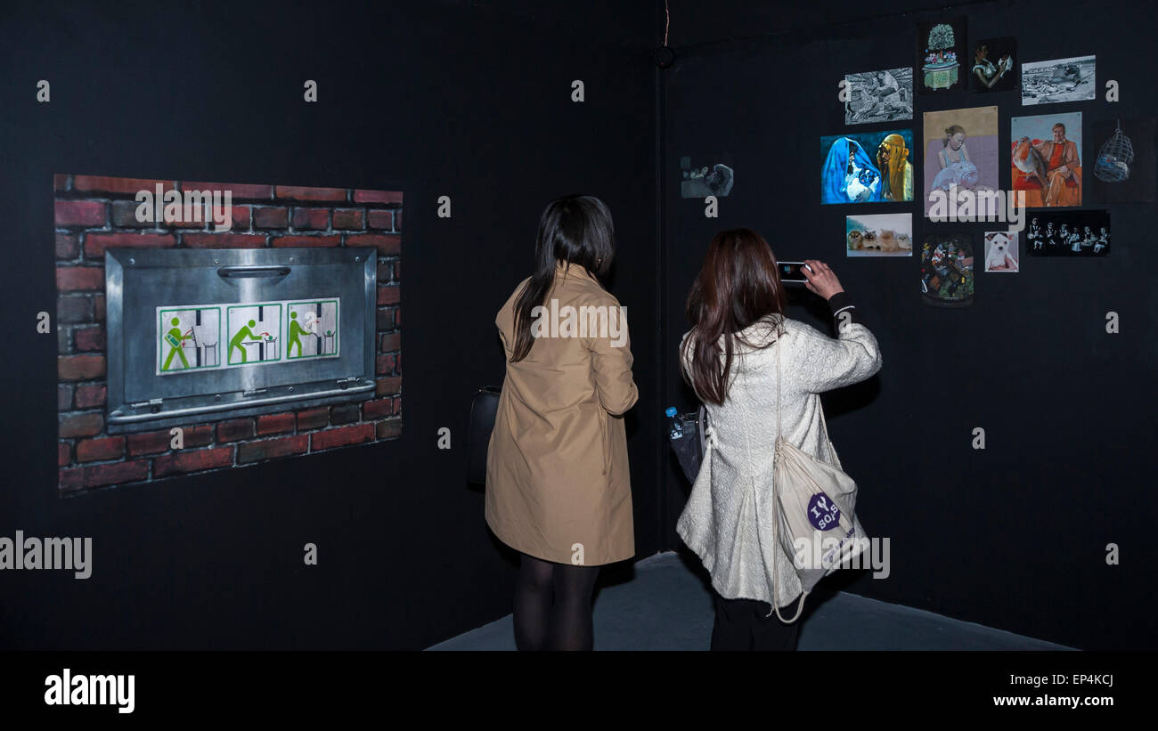 FILE: The winner of the Catlin Art Prize 2015 was named as Zhu Tian ...