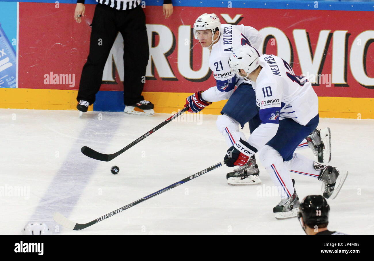 Antoine Roussel - 09.05.2015 - Canada / France - Championnats du Monde ...