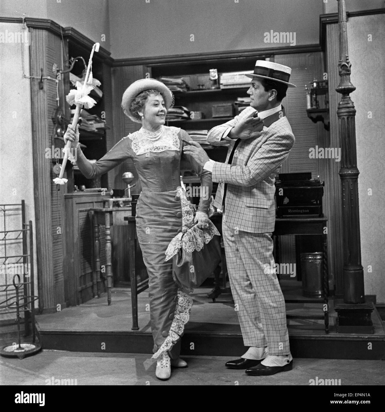 Mrs mann Black and White Stock Photos & Images - Alamy