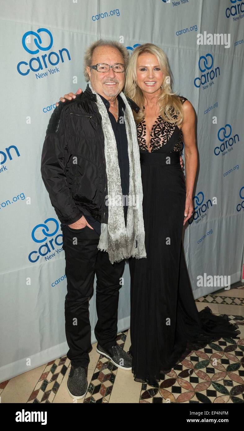 New York, NY, USA. 13th May, 2015. Mick Jones, Petra Levin at arrivals ...