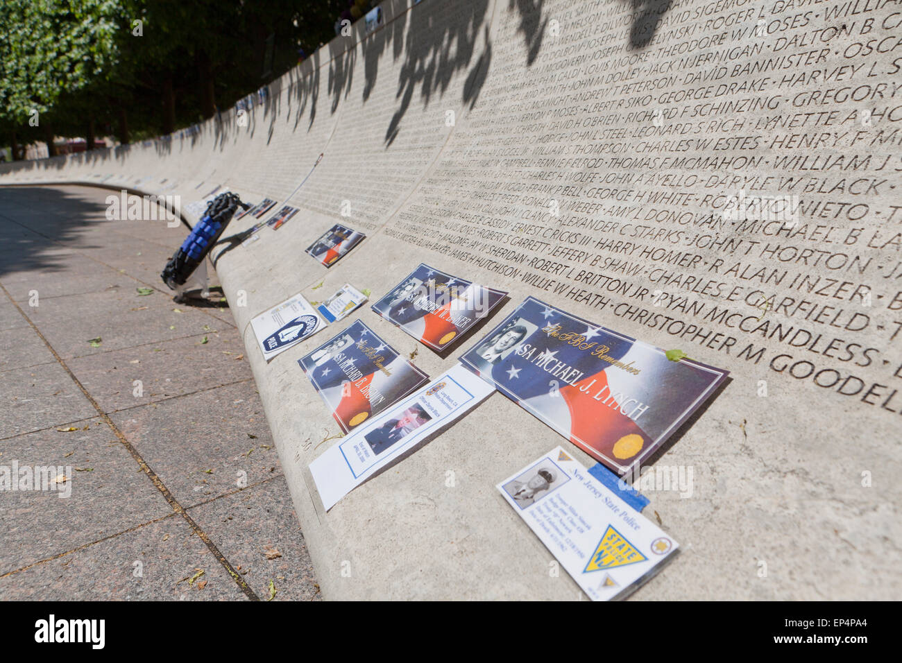 National Police Officers Memorial - Washington, DC USA Stock Photo - Alamy