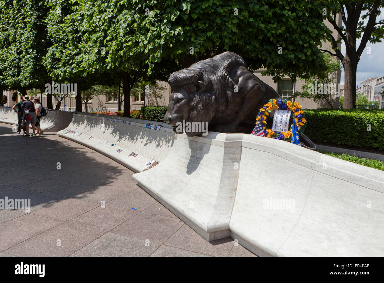 National Police Officers Memorial - Washington, DC USA Stock Photo - Alamy