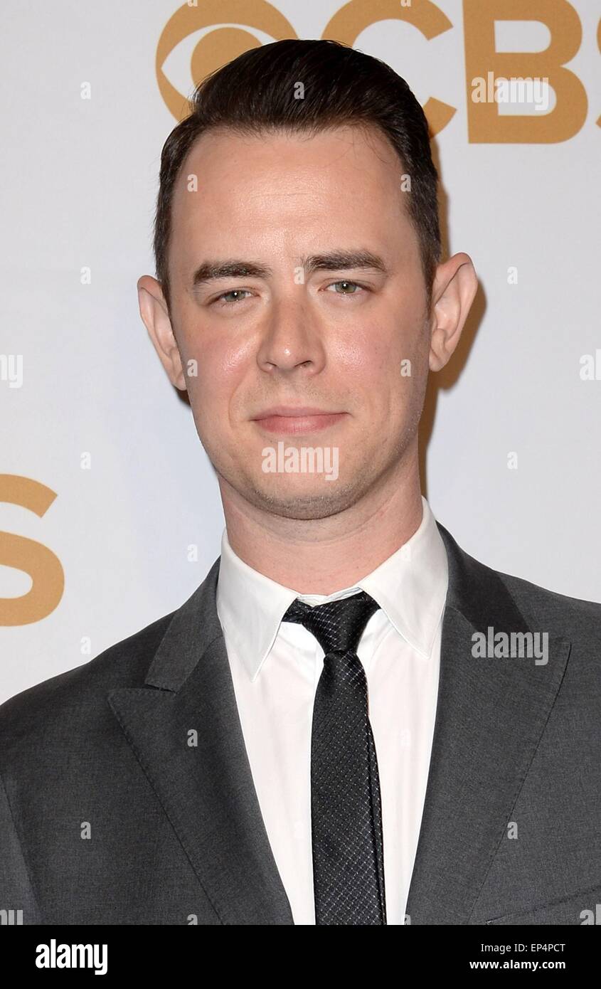 New York, NY, USA. 13th May, 2015. Colin Hanks at arrivals for CBS ...