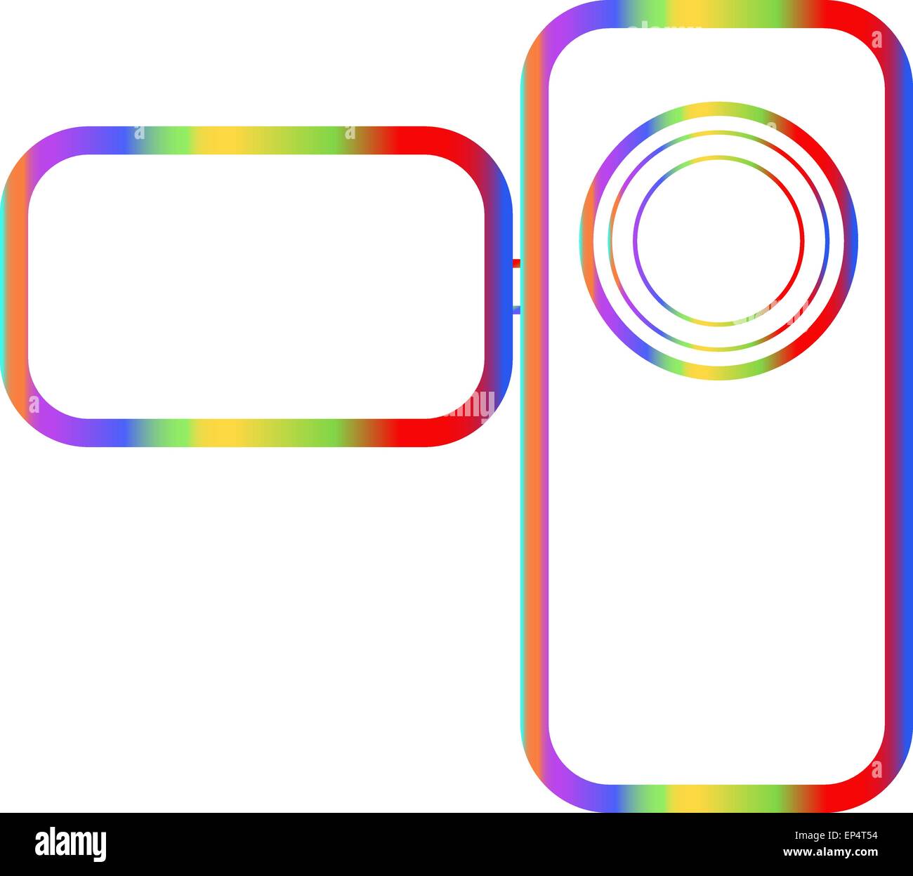 Video camera hi Stock Vector Images - Alamy