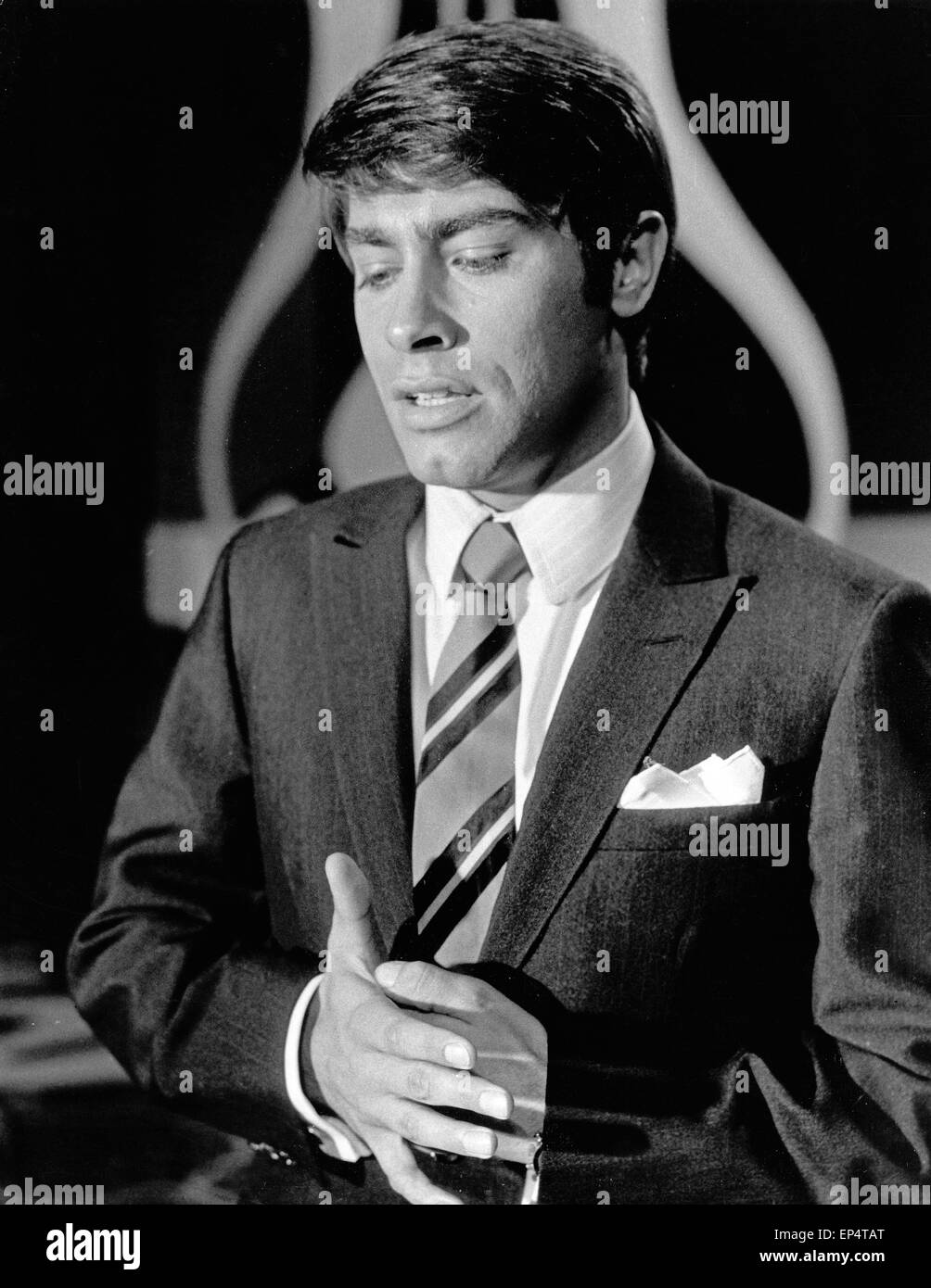 Deutscher Schlagersänger Roy Black, Deutschland 1960er Jahre. German ...