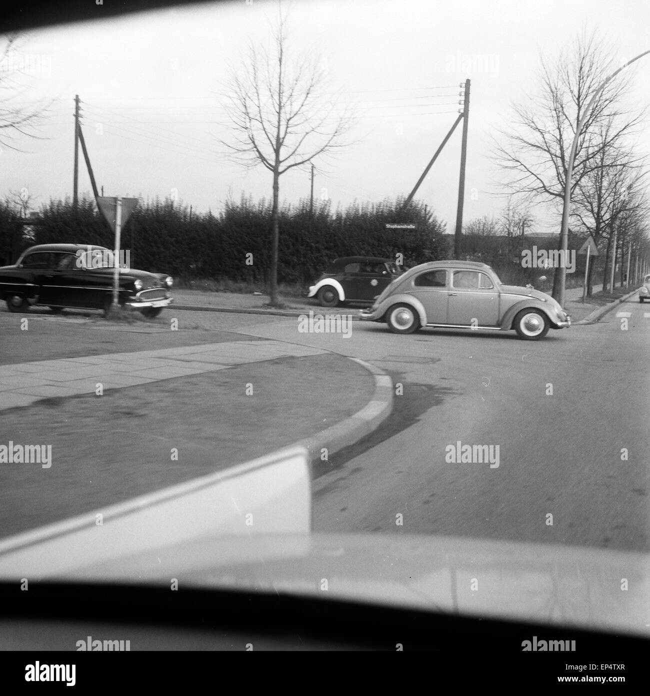 Auto Whrend Der Fahrt Ausgegangen