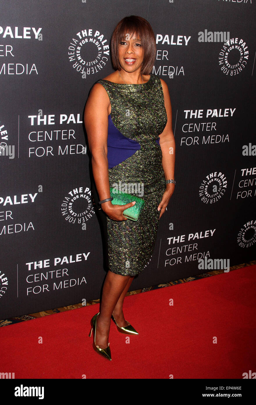 New York, New York, USA. 13th May, 2015. GAYLE KING attends The Paley ...