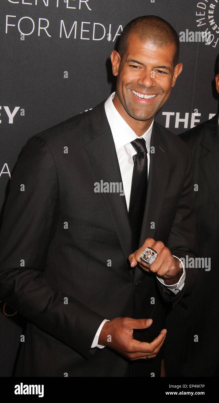 New York, New York, USA. 13th May, 2015. Basketball player SHANE ...