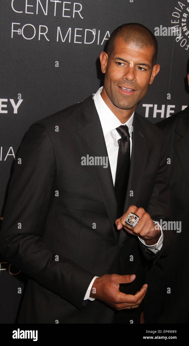 New York, New York, USA. 13th May, 2015. Basketball player SHANE ...