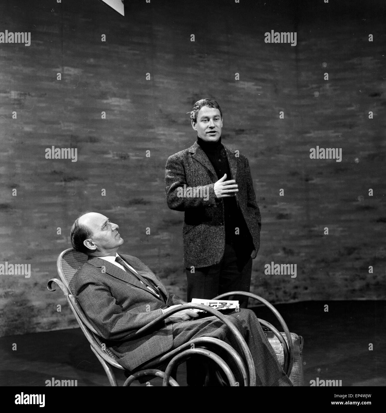 Anfrage, Mystery Fernsehspiel, Deutschland 1962, Regie: Egon Monk ...