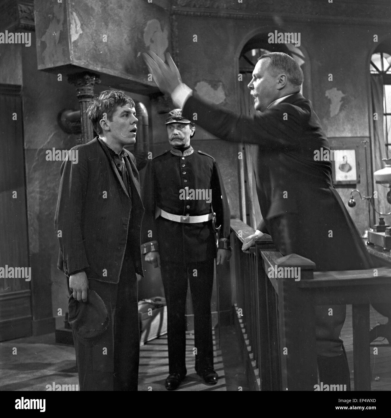 Der rote Hahn, Fernsehfilm, Deutschland 1962, Regie: John Olden ...