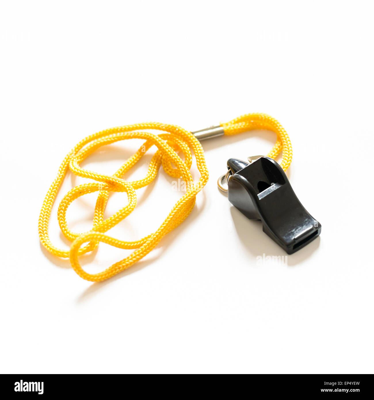 whistle on a white background Stock Photo - Alamy