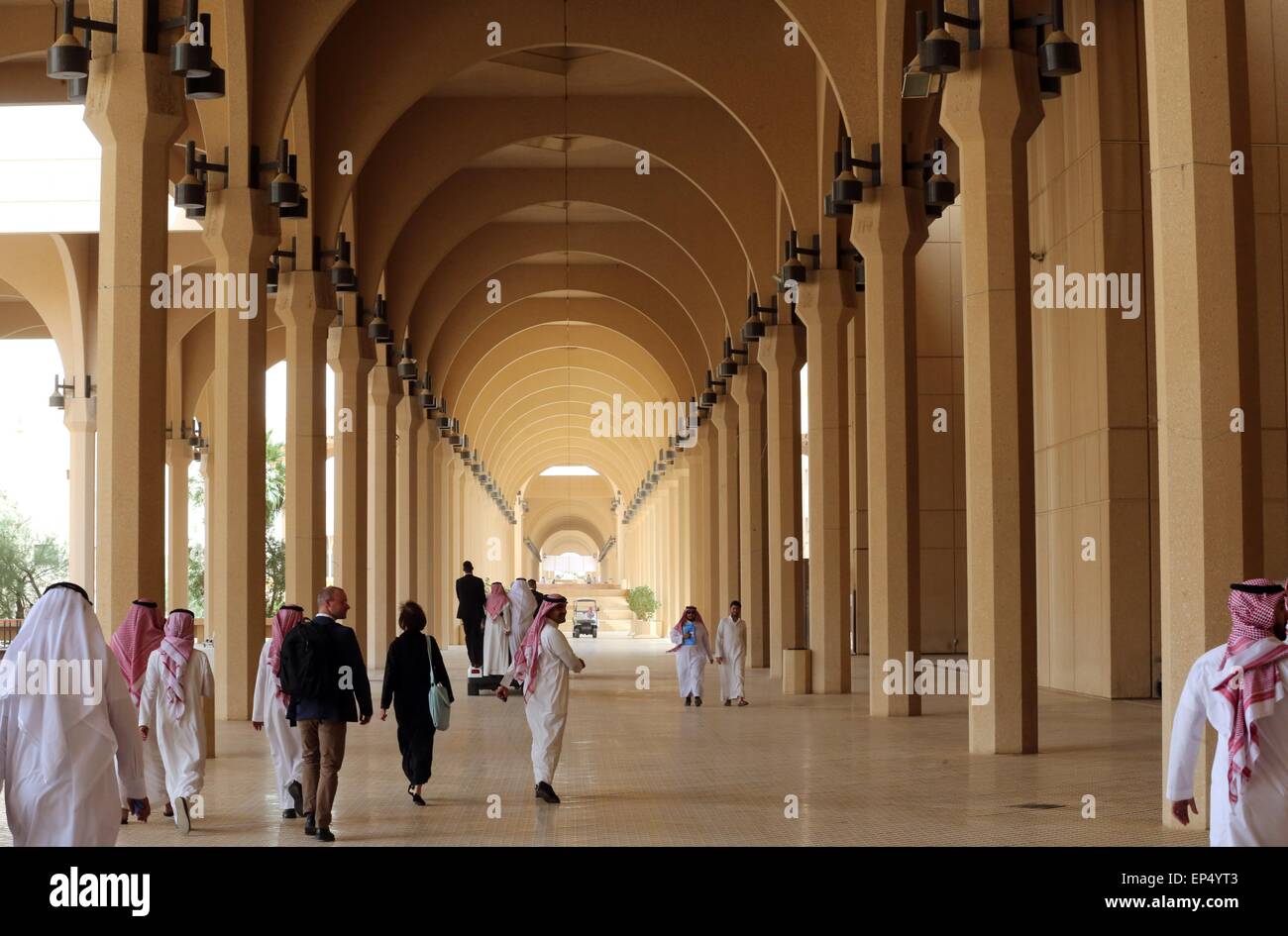 Riyadh, Saudi Arabia. 19th Apr, 2015. A look into the King Saud ...