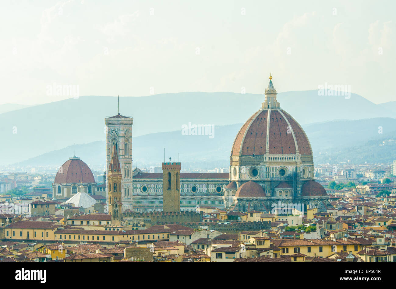 Florence city skyline day night hi-res stock photography and images - Alamy