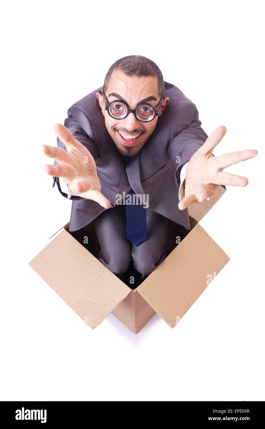 Thinking out of box concept Stock Photo - Alamy