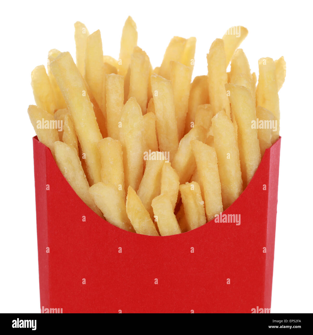 Eine Tüte Pommes Stock Photo - Alamy