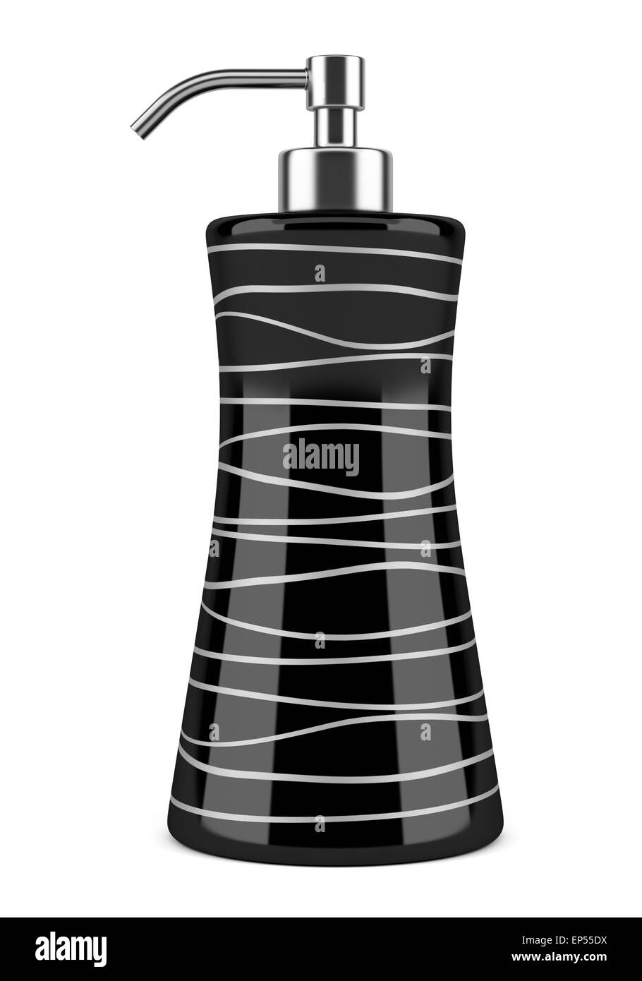 shampoo in bottle isolated on white background Stock Photo - Alamy