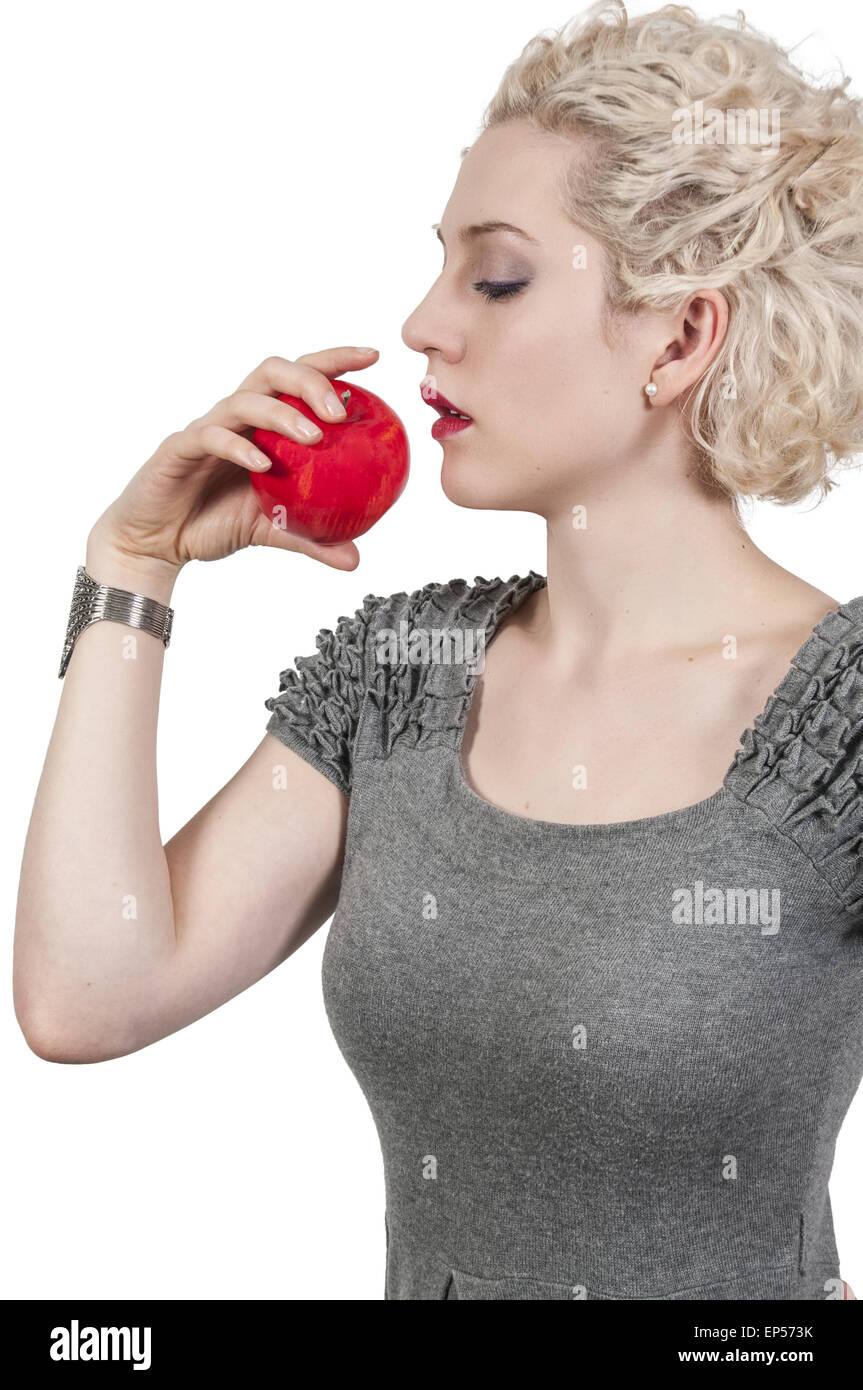 Red Delicious Apple Stock Photo - Alamy