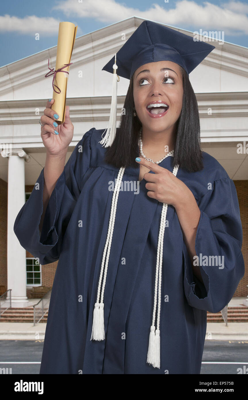 Adult graduate hi-res stock photography and images - Alamy