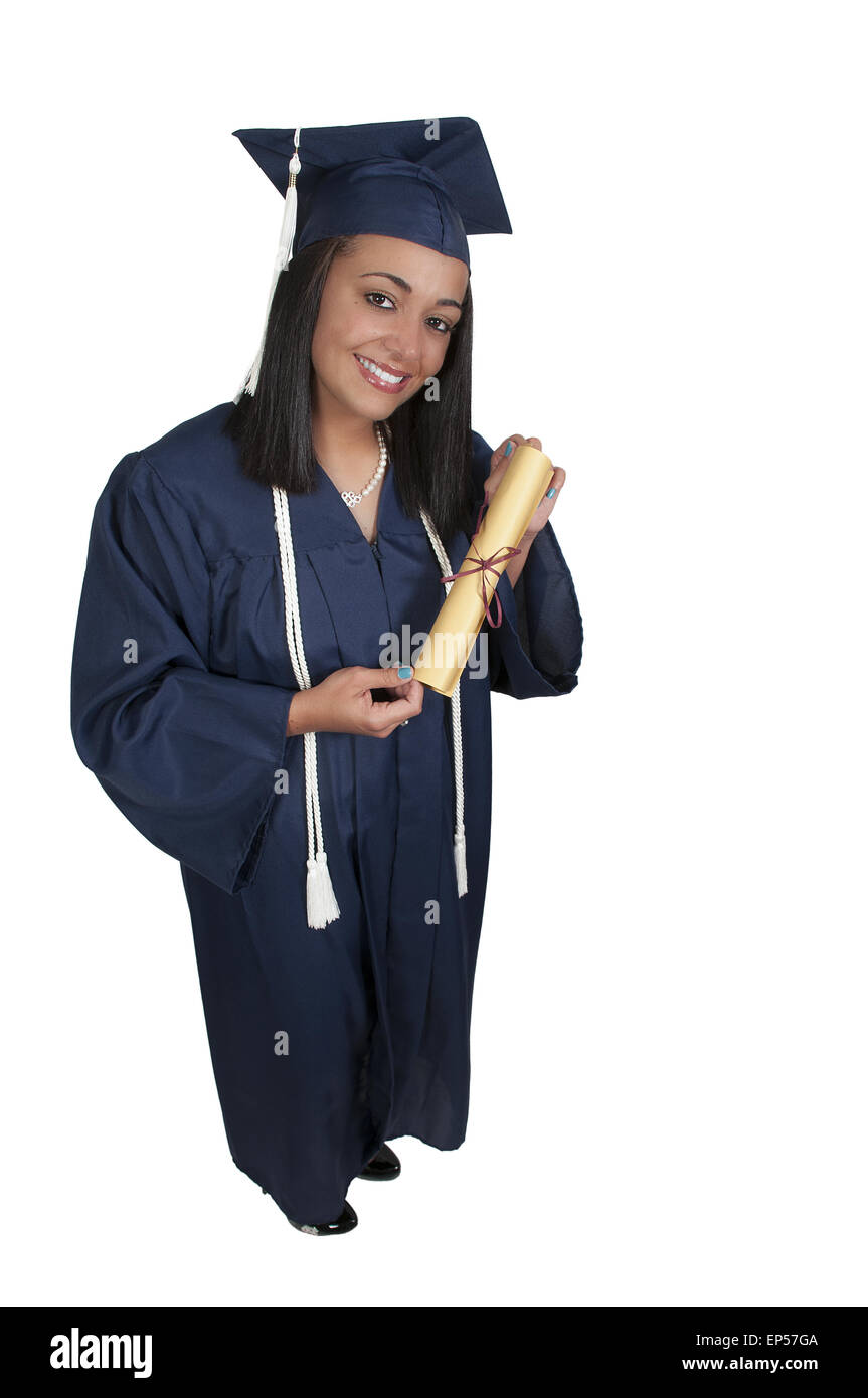 African american student graduate hi-res stock photography and images ...