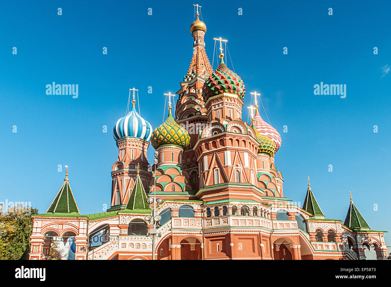 Famous st Vasily Blessed cathedral in Moscow Stock Photo - Alamy