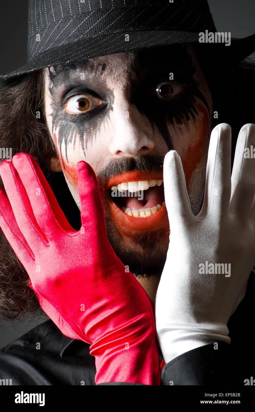 Evil Ringmaster Makeup