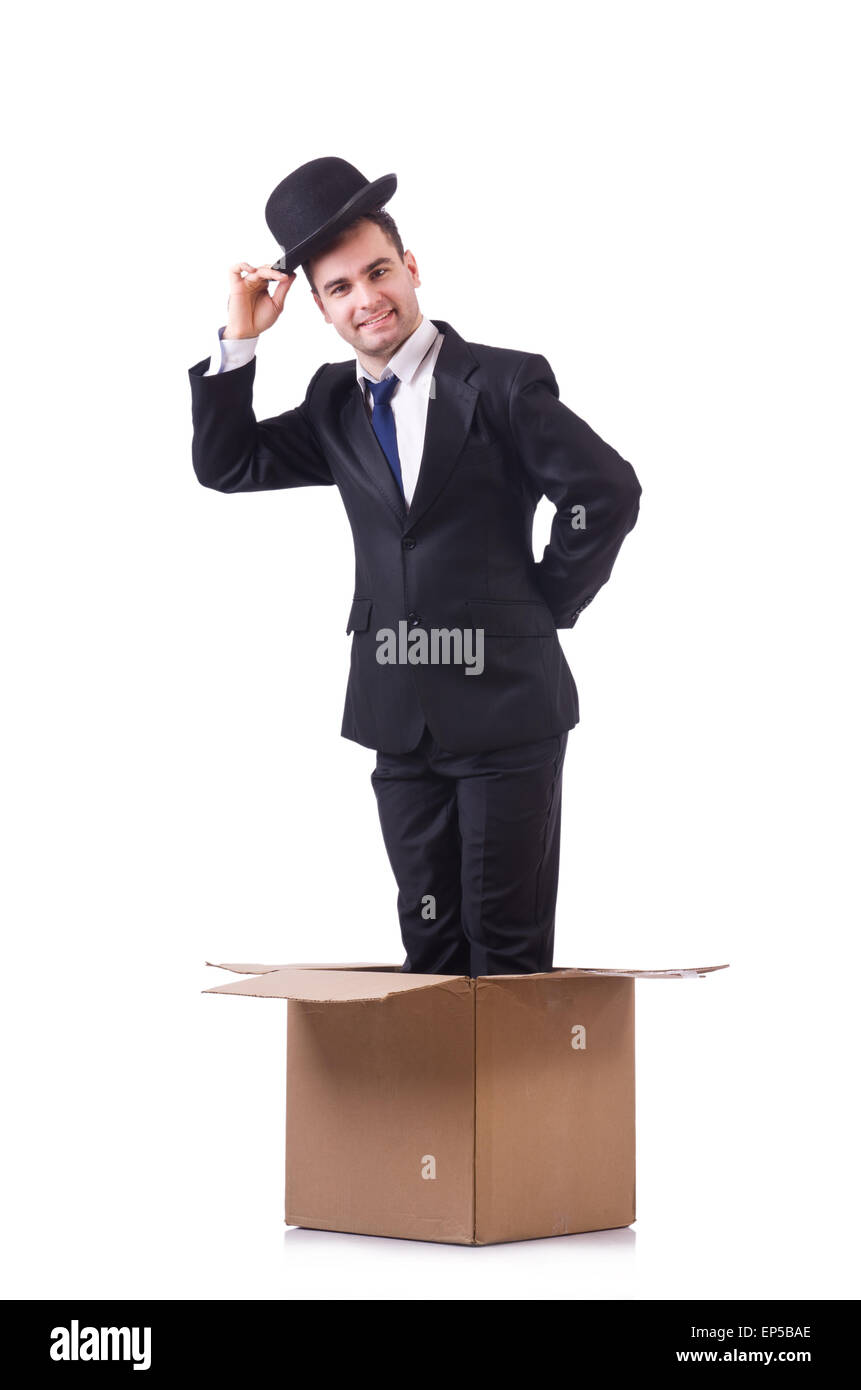 Thinking out of box concept Stock Photo - Alamy