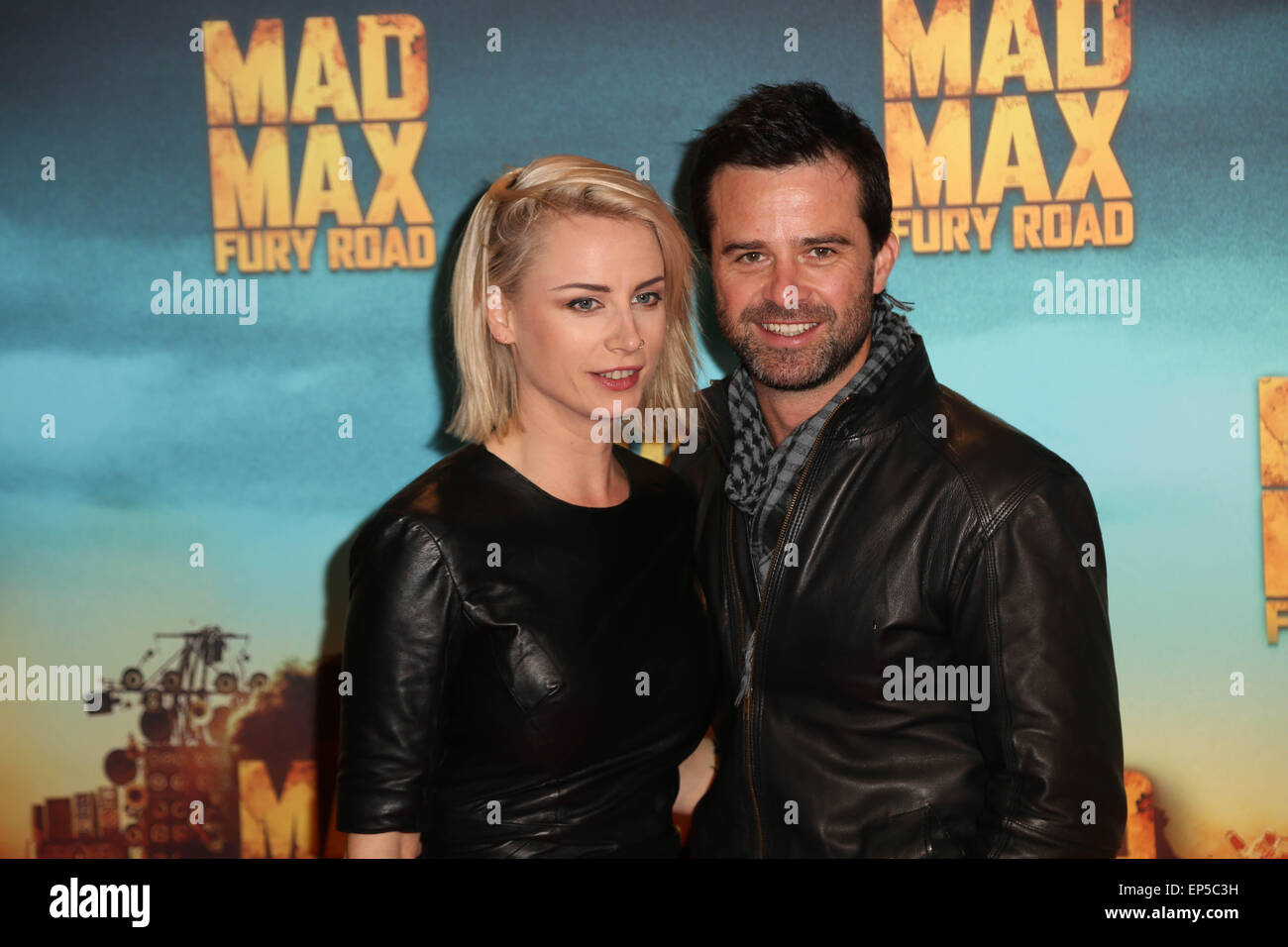 Sydney, Australia. 13 May 2015. Pictured: Gemma Lee and Charlie Clausen ...
