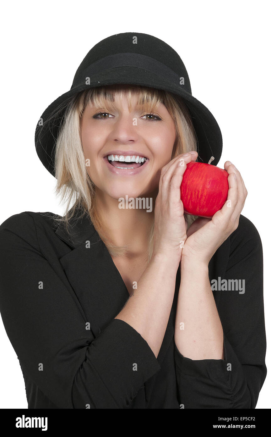Red Delicious Apple Stock Photo - Alamy