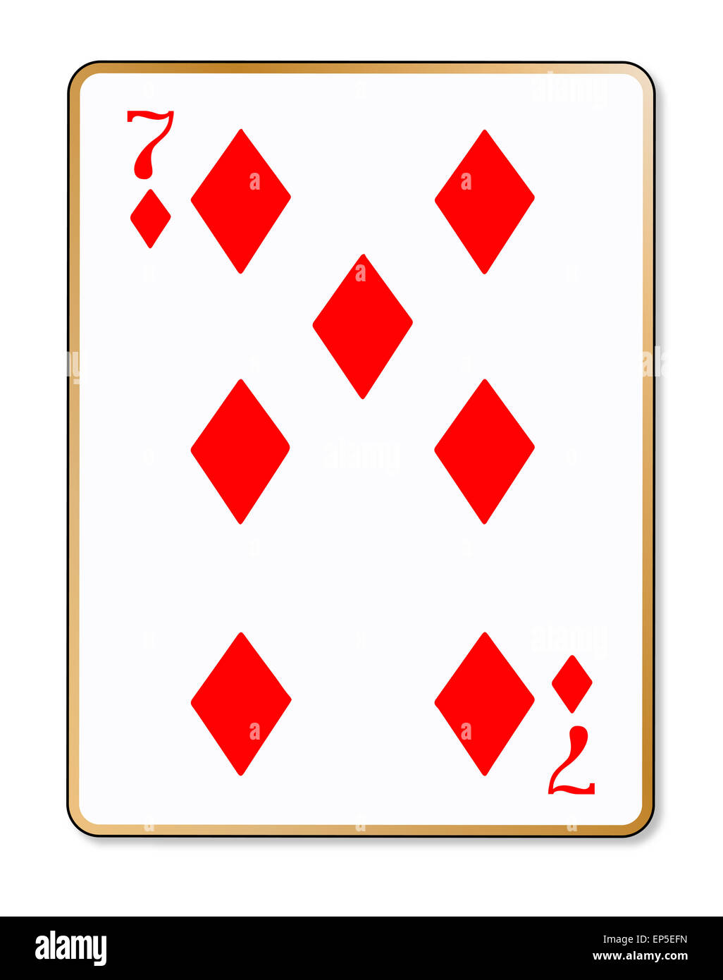 4 of diamonds card hi-res stock photography and images - Alamy