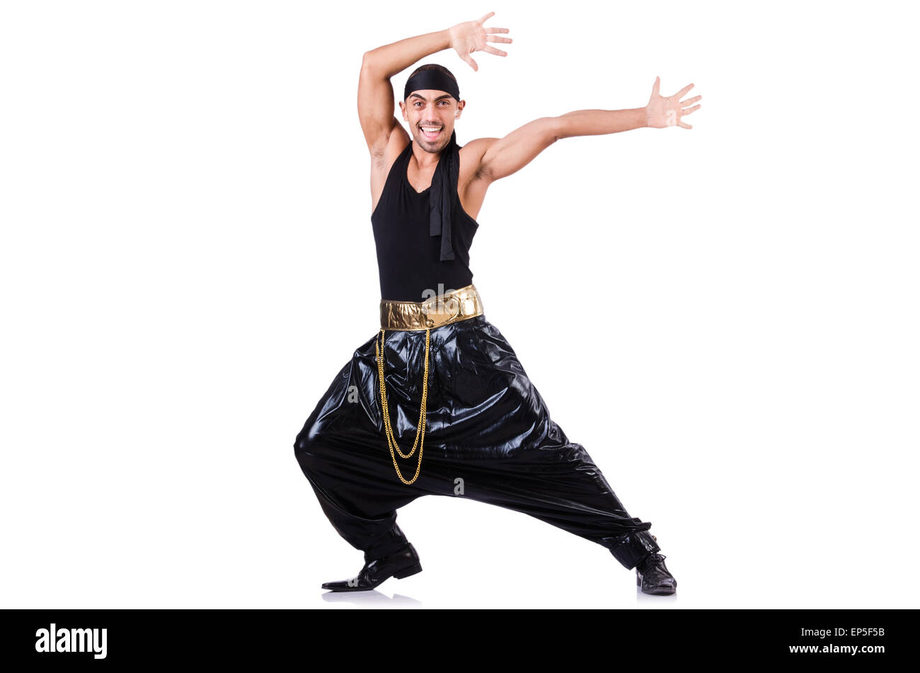 Rap dancer isolated on the white Stock Photo - Alamy