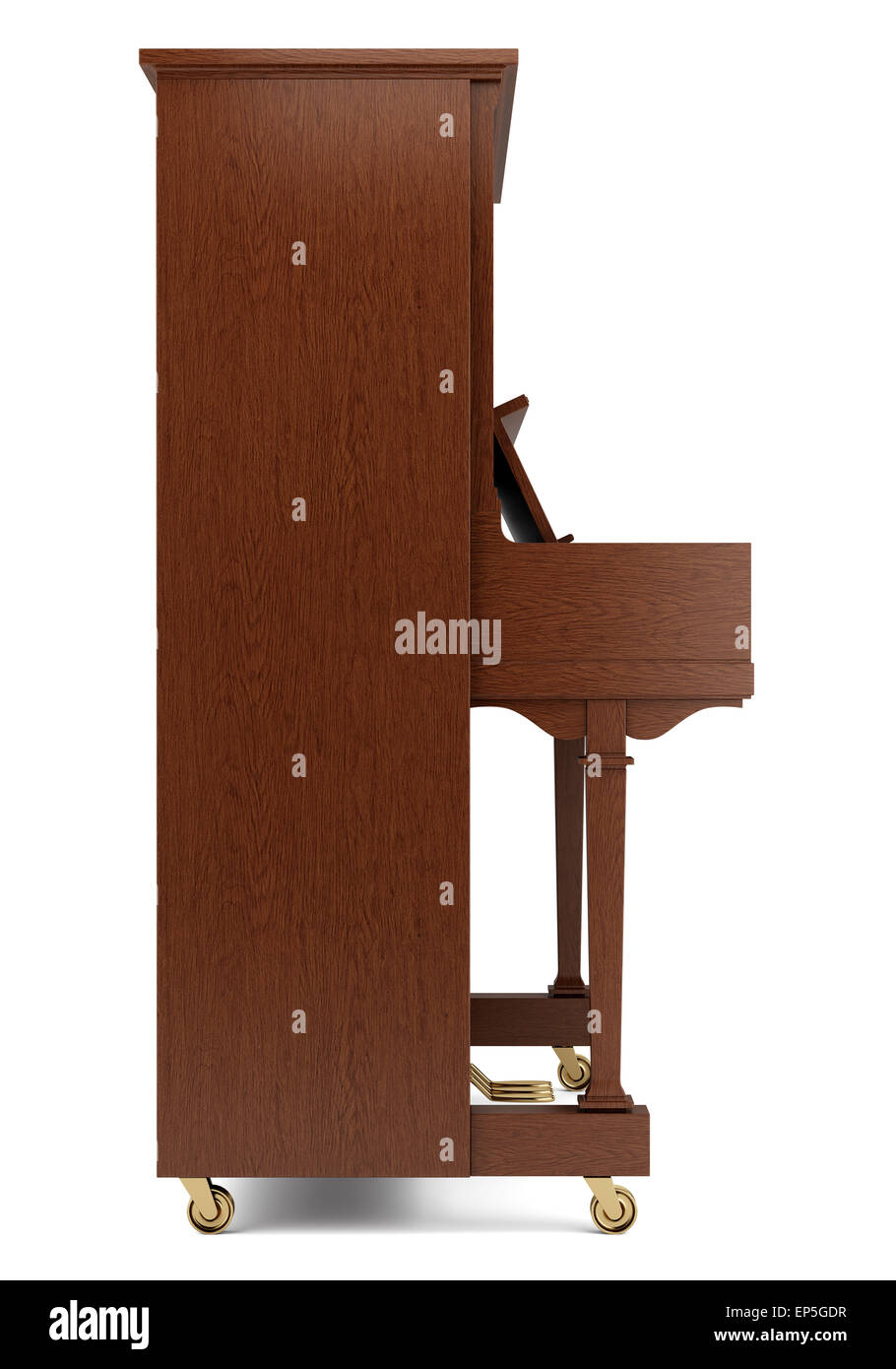 Grand piano side view hi-res stock photography and images - Alamy